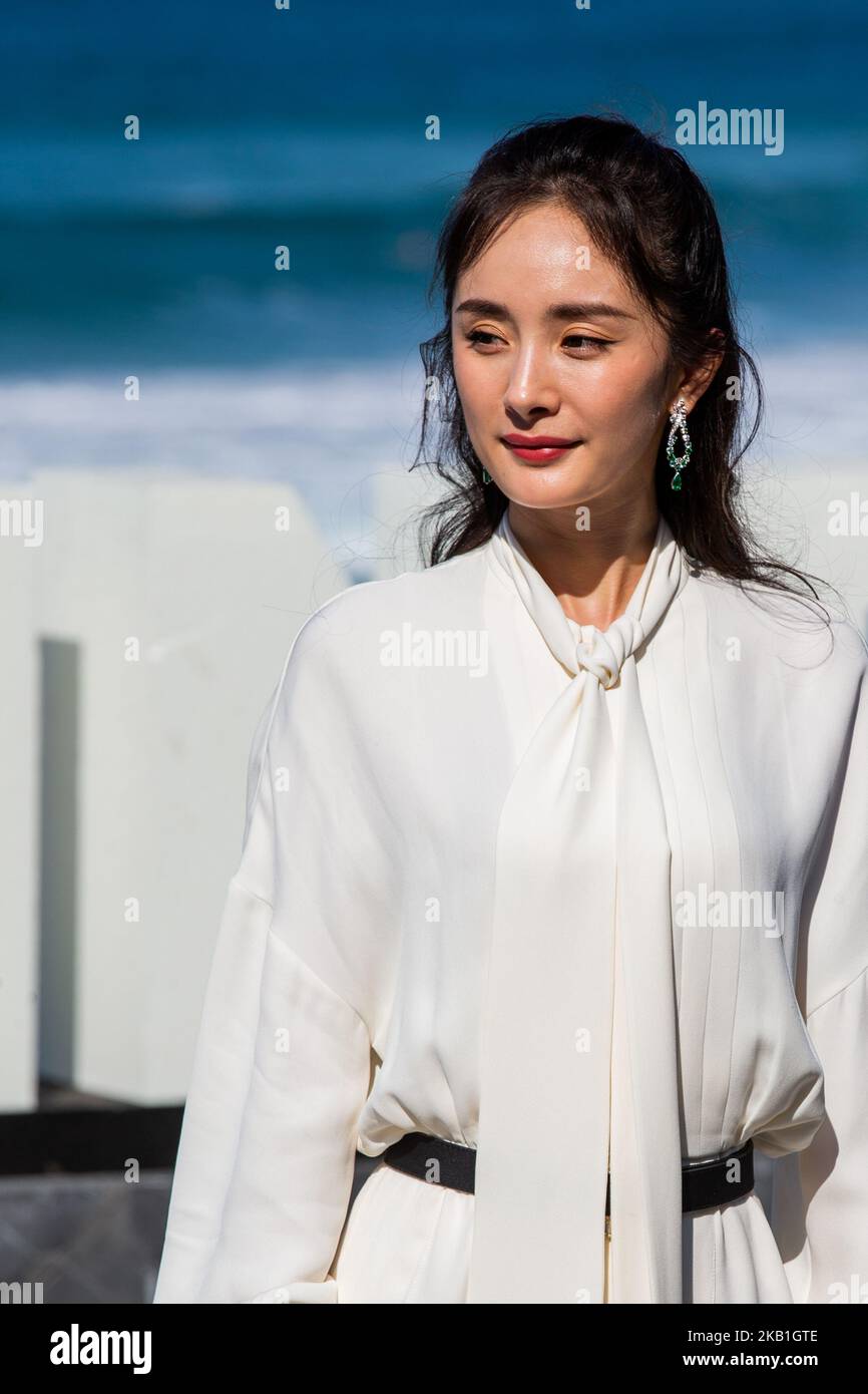 Mi Yang attends 'Bao Bei Er (Baby)' photocall during 66th San Sebastian ...