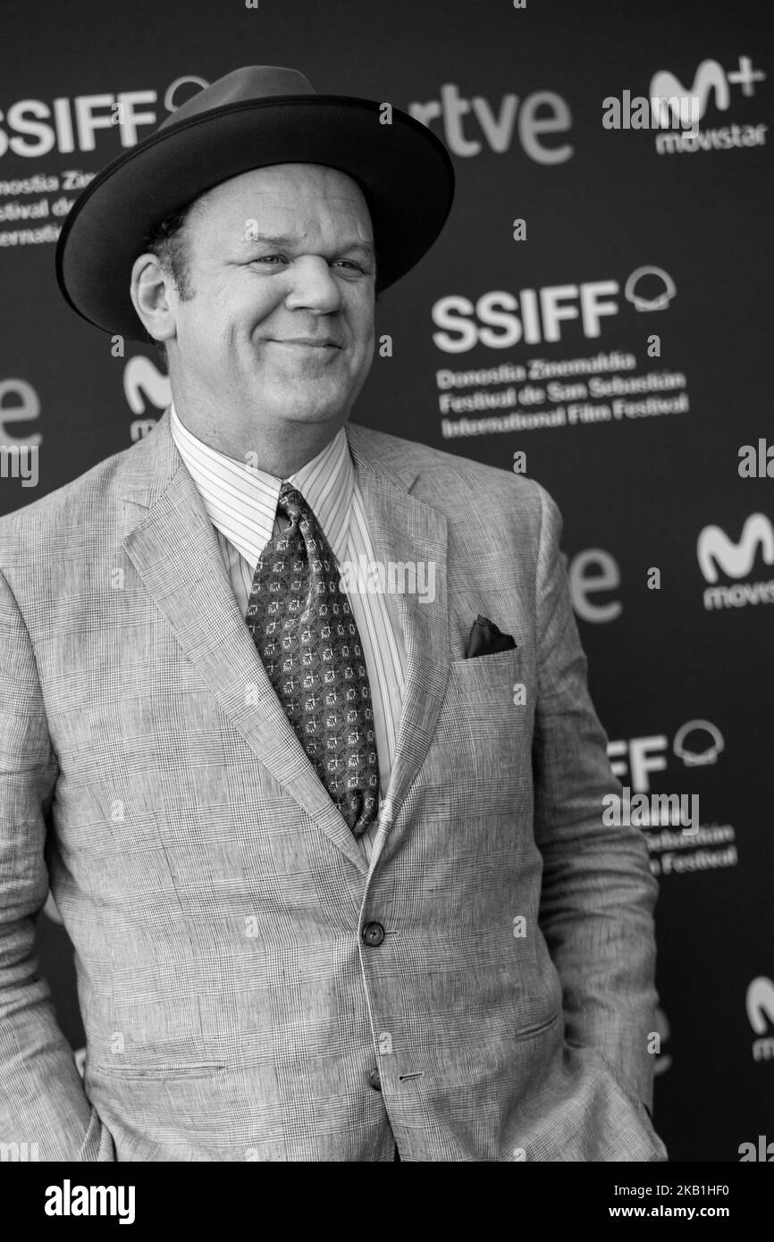 (EDITOR'S NOTE: Image was converted in black and white) US actor John C ...