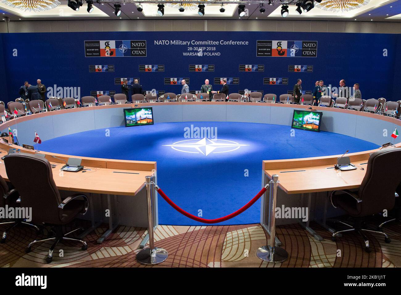 Opening ceremony of the NATO Military Committee Conference meeting at ...