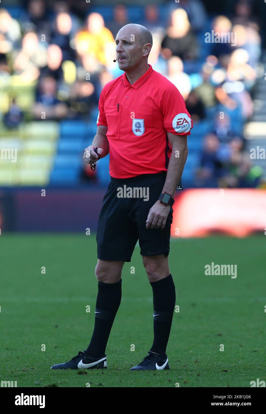 London, England. 29 Sept, 2018 Referee Andy Davies during Sky Bet ...