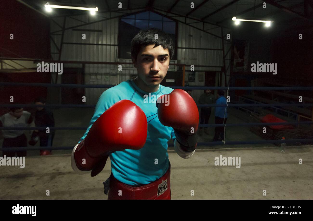 Claudio "Azteca" Laviñanza prepares for his second fight as a ...
