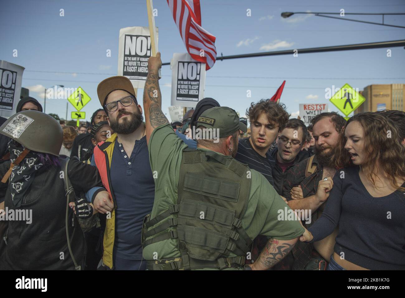 Three precenters hi-res stock photography and images - Alamy