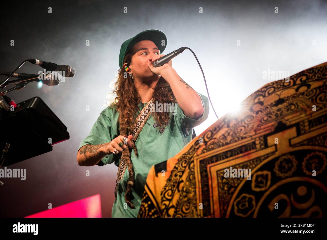 The Australian singer-songwriter and multi-instrumentalist Tash Sultana ...