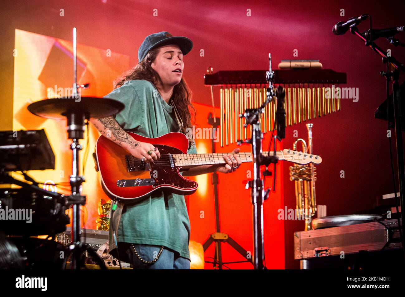 The Australian singer-songwriter and multi-instrumentalist Tash Sultana ...