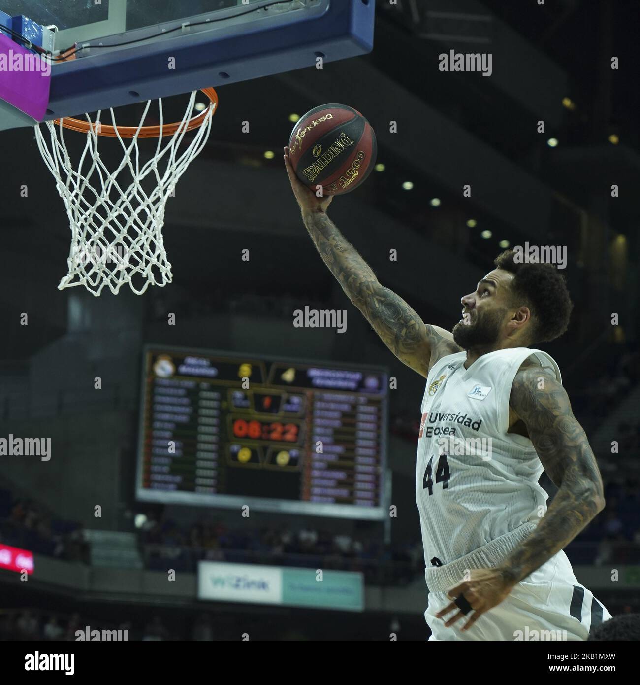 JEFFERY TAYLOR of Real Madrid during Spanish ACB basketball Real Madrid ...