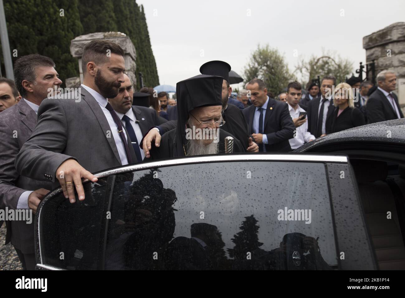 Ecumental Patriarch Bartholomew attends the ceremony of the 'One ...