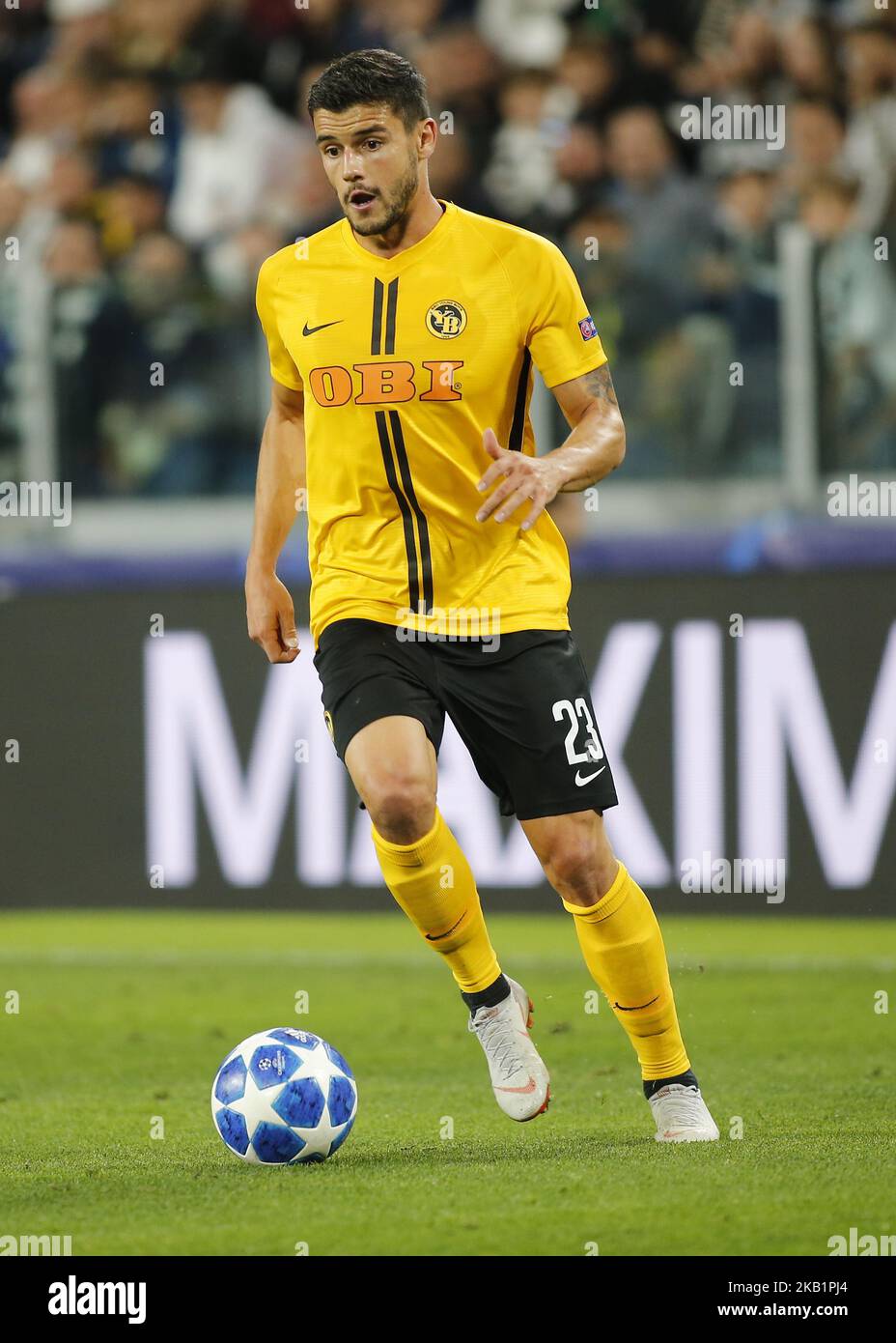 Loris Benito during Champions League match between Juventus v Young ...