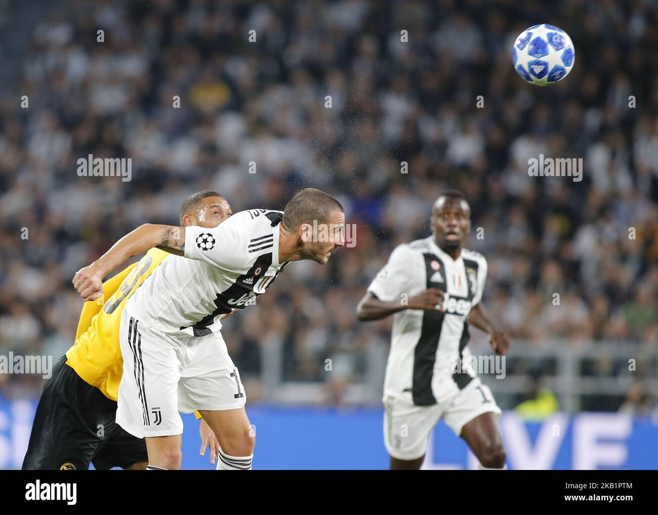 Leonardo Bonucci during Champions League match between Juventus v Young ...