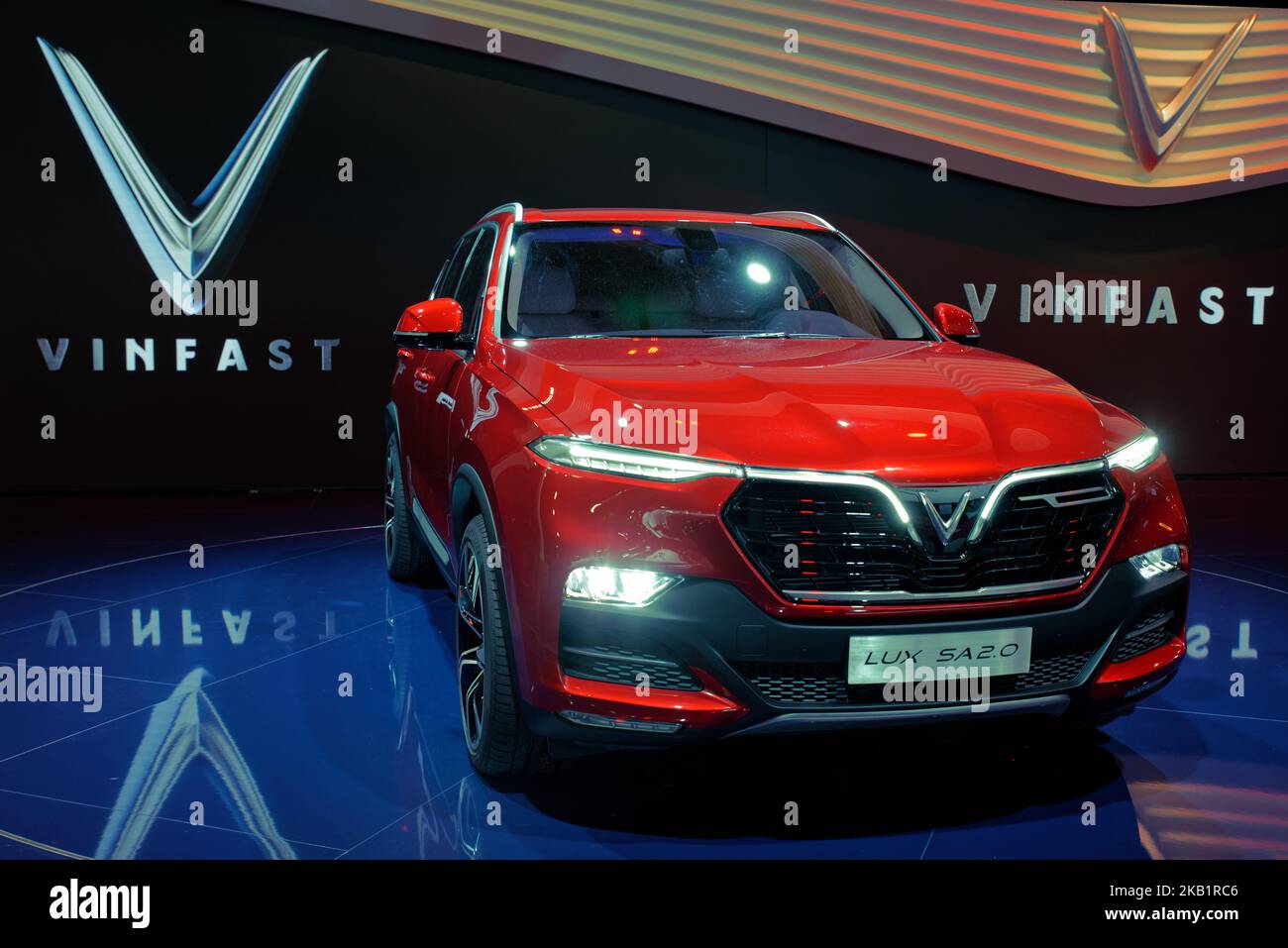 VINFAST, a brand-new vietnamese car company at 2018 Mondial Paris Motor ...
