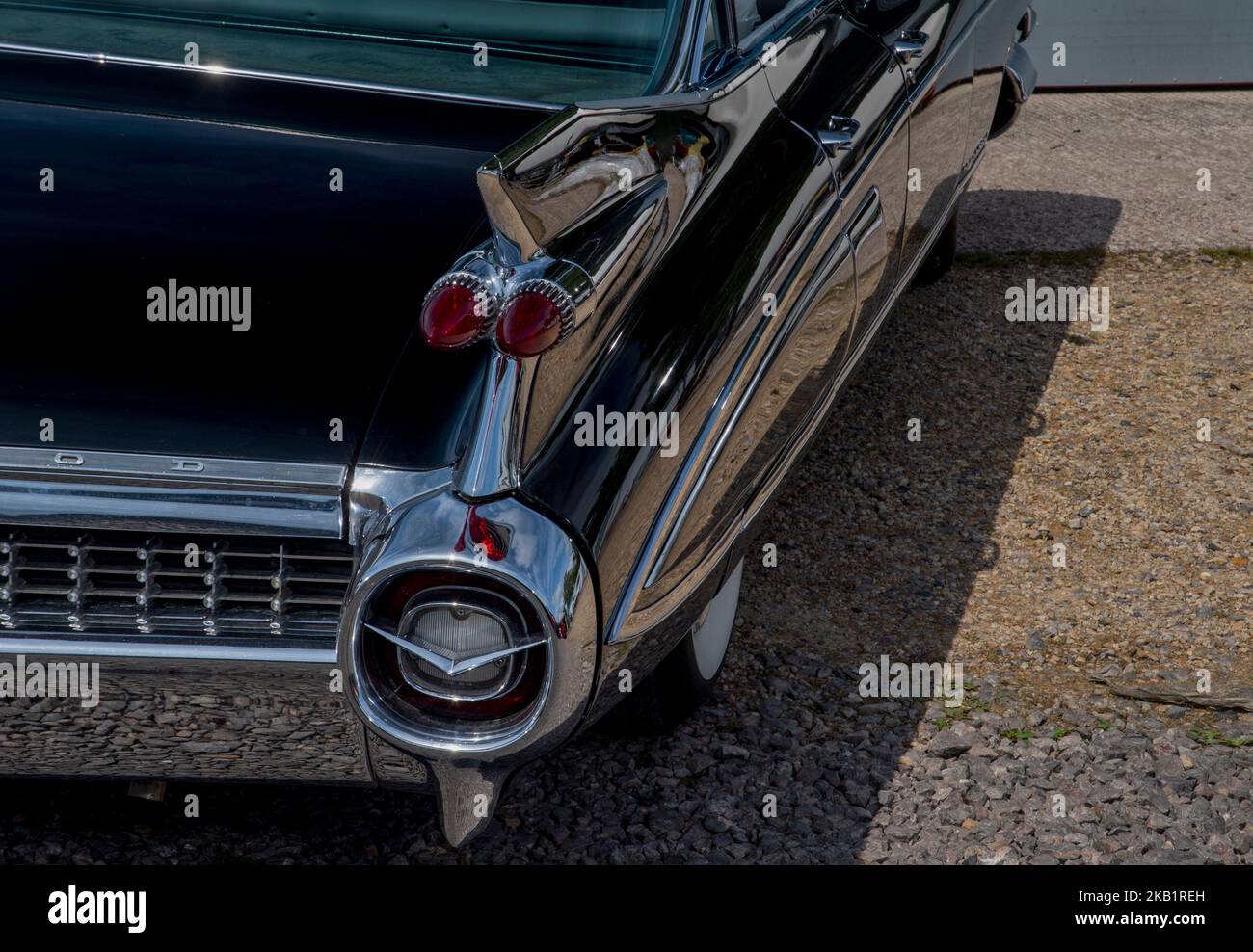 1958 Cadillac Fleetwood classic American luxury car Stock Photo - Alamy