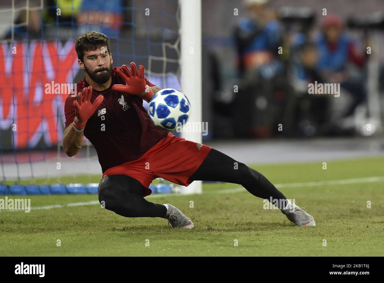 Allison Becker of Liverpool during the UEFA Champions League group C ...