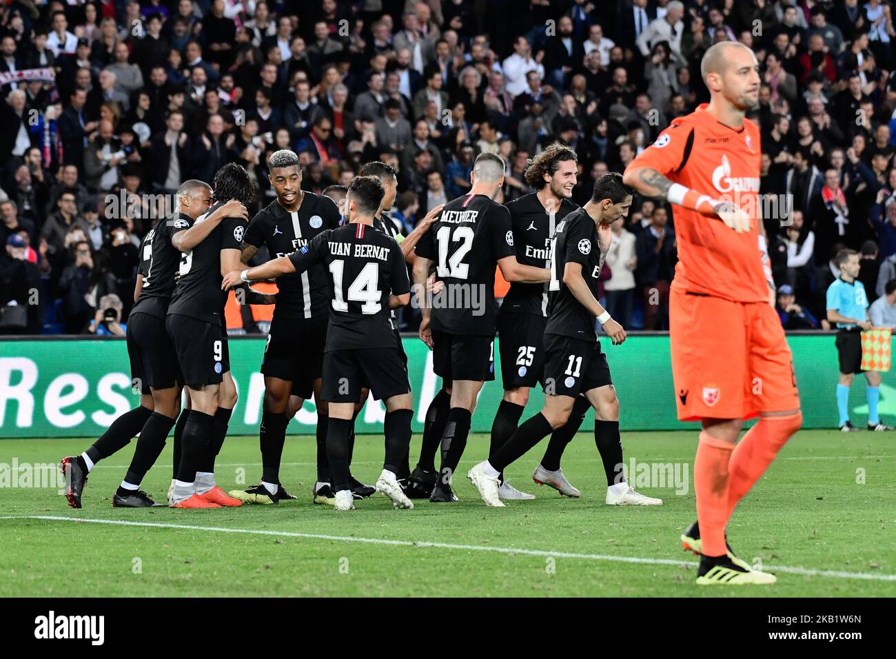 Edison roberto cavani angel di maria adrien rabiot killian mbappe hi ...