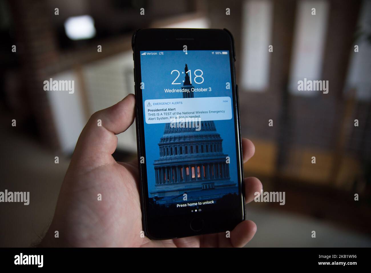 Wireless emergency alerts hi-res stock photography and images - Alamy