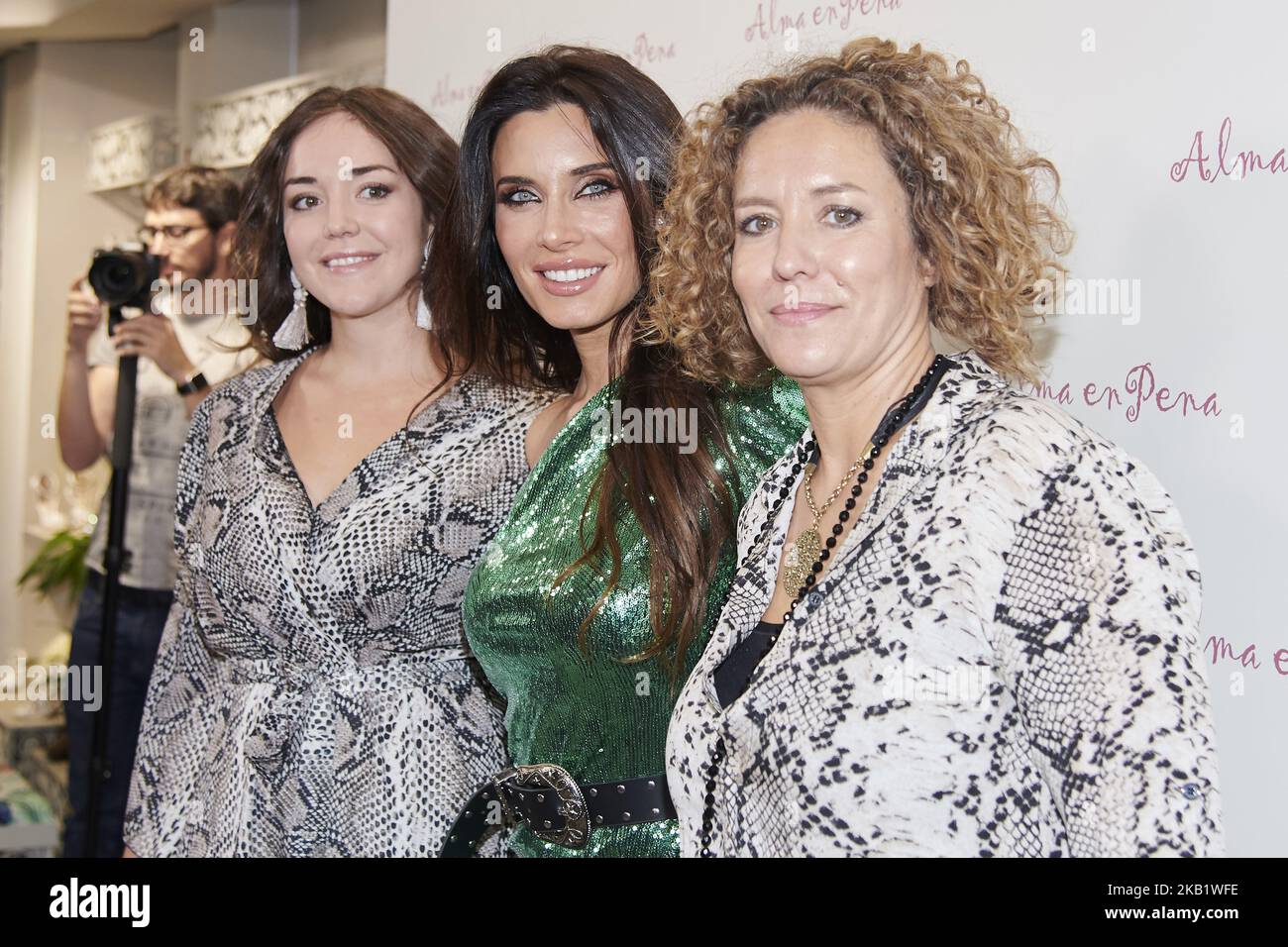 Pilar Rubio attends the new 'Alma en pena' shoes collection ...