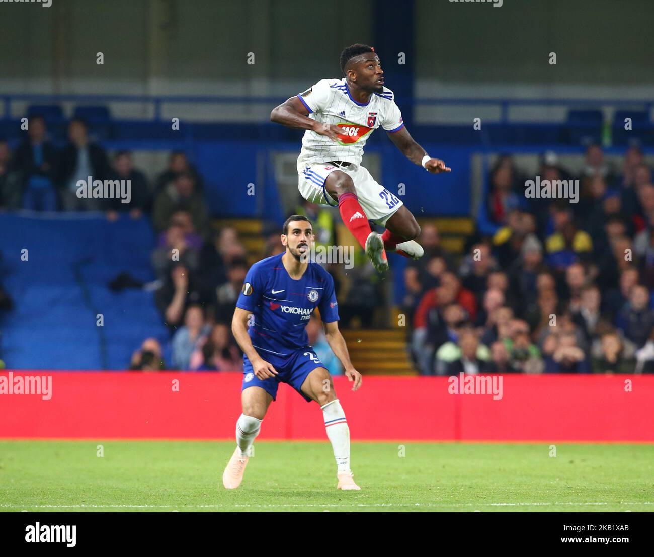 London, England - October 04: Stopira of MOL Vidi FC during UAFA Europa ...