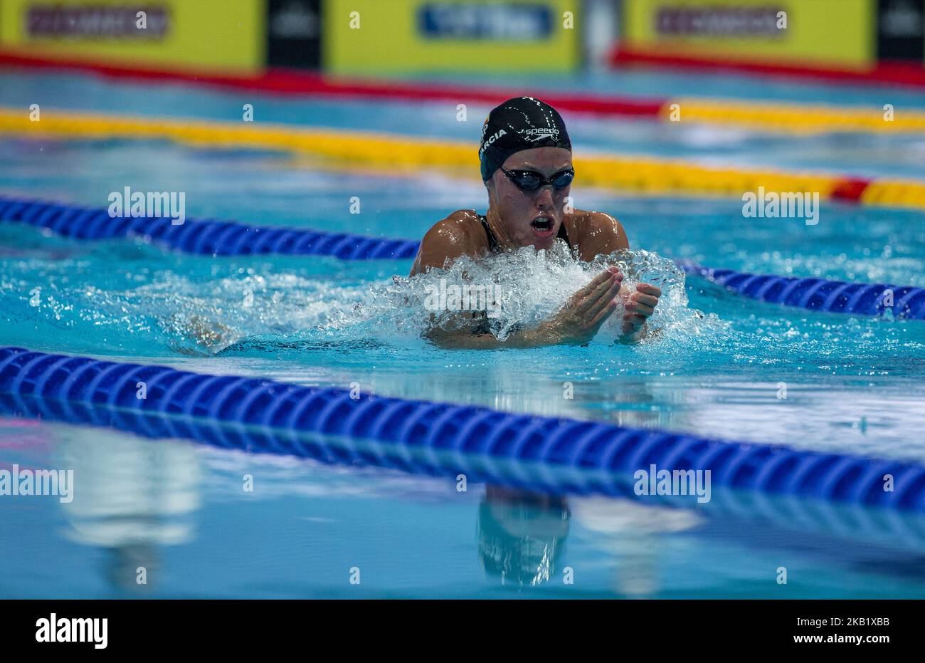 Garcia Marina of Spain competes in the Womens 200m Breastsroke on day ...