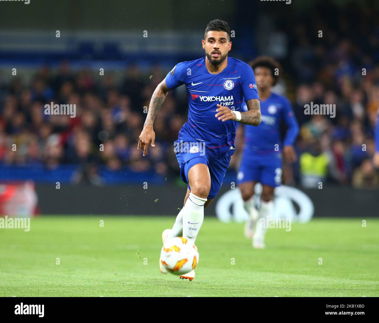 London, England - October 04: Chelsea's Emerson Paimieri during UAFA ...