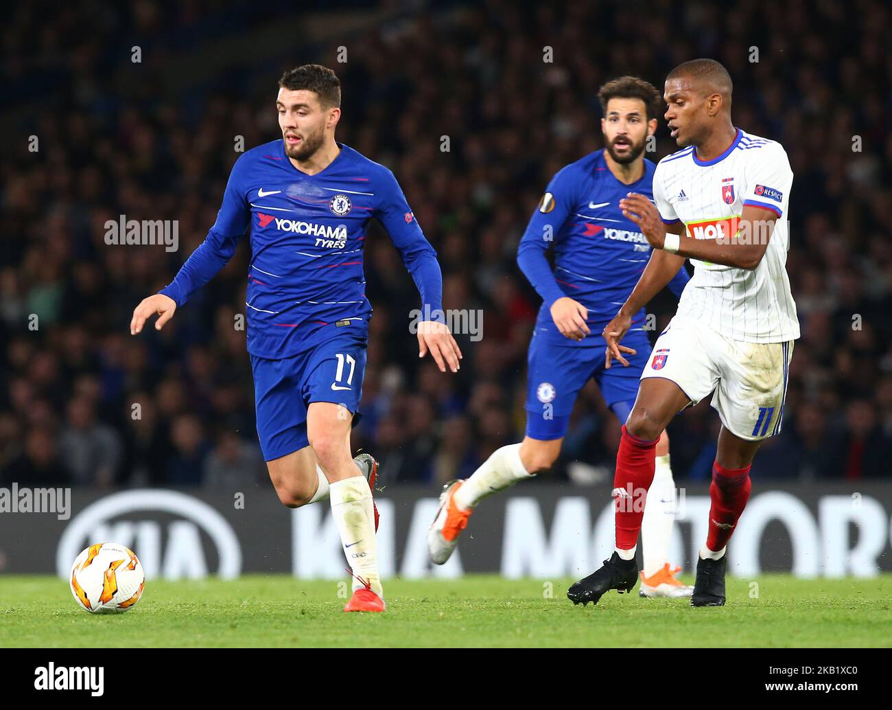 London, England - October 04: Chelsea's Mateo Kovacic during UAFA ...