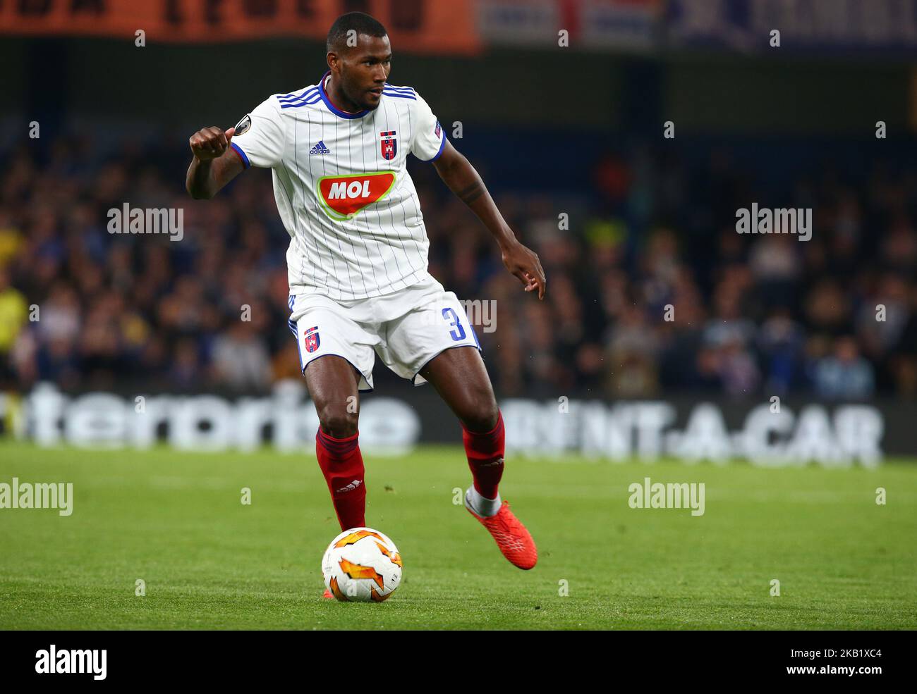 London, England - October 04: Paulo Vinicius of MOL Vidi FC during UAFA ...