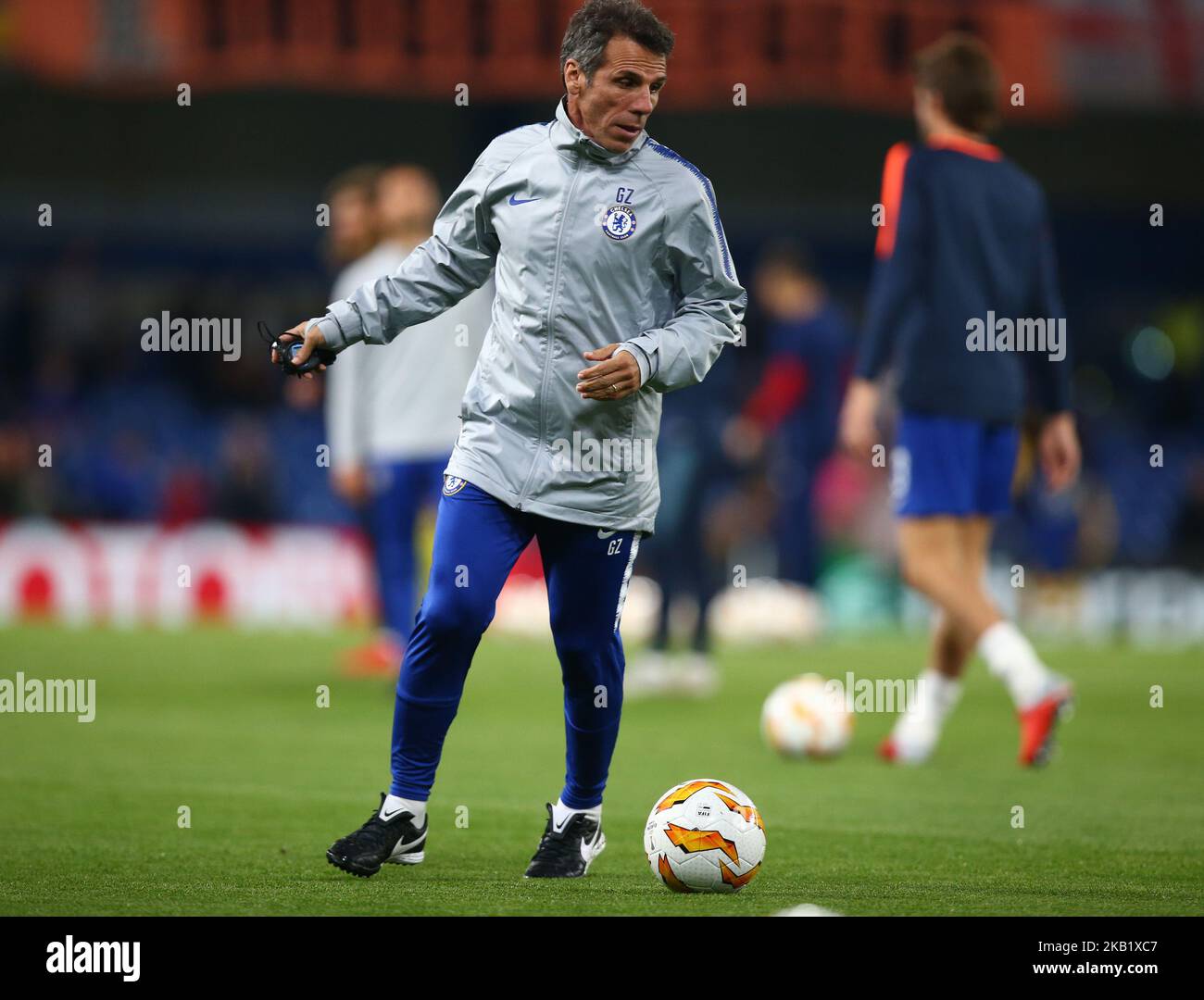 London, England - October 04: Gianfranco Zola Assistant Coach of ...