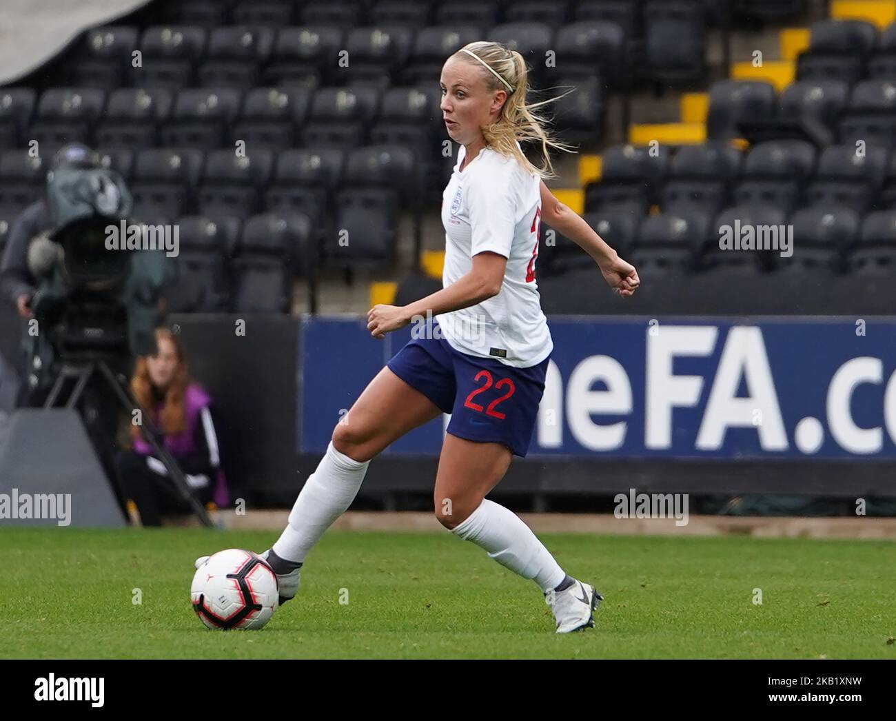 Beth Mead of England during International Friendly between England ...