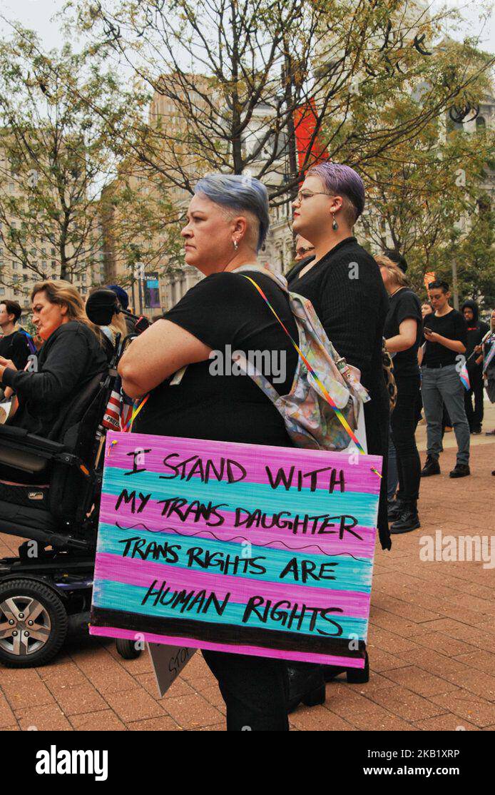 Annual trans pride march hi-res stock photography and images - Alamy