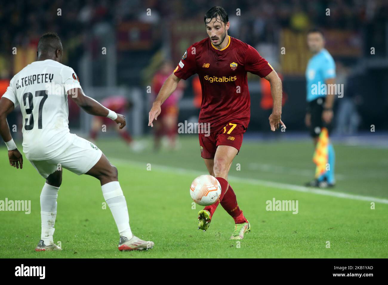 Rome, . 03rd Nov, 2022. Rome, Italy 03.11.2022: Bernard Tekpetey of ...