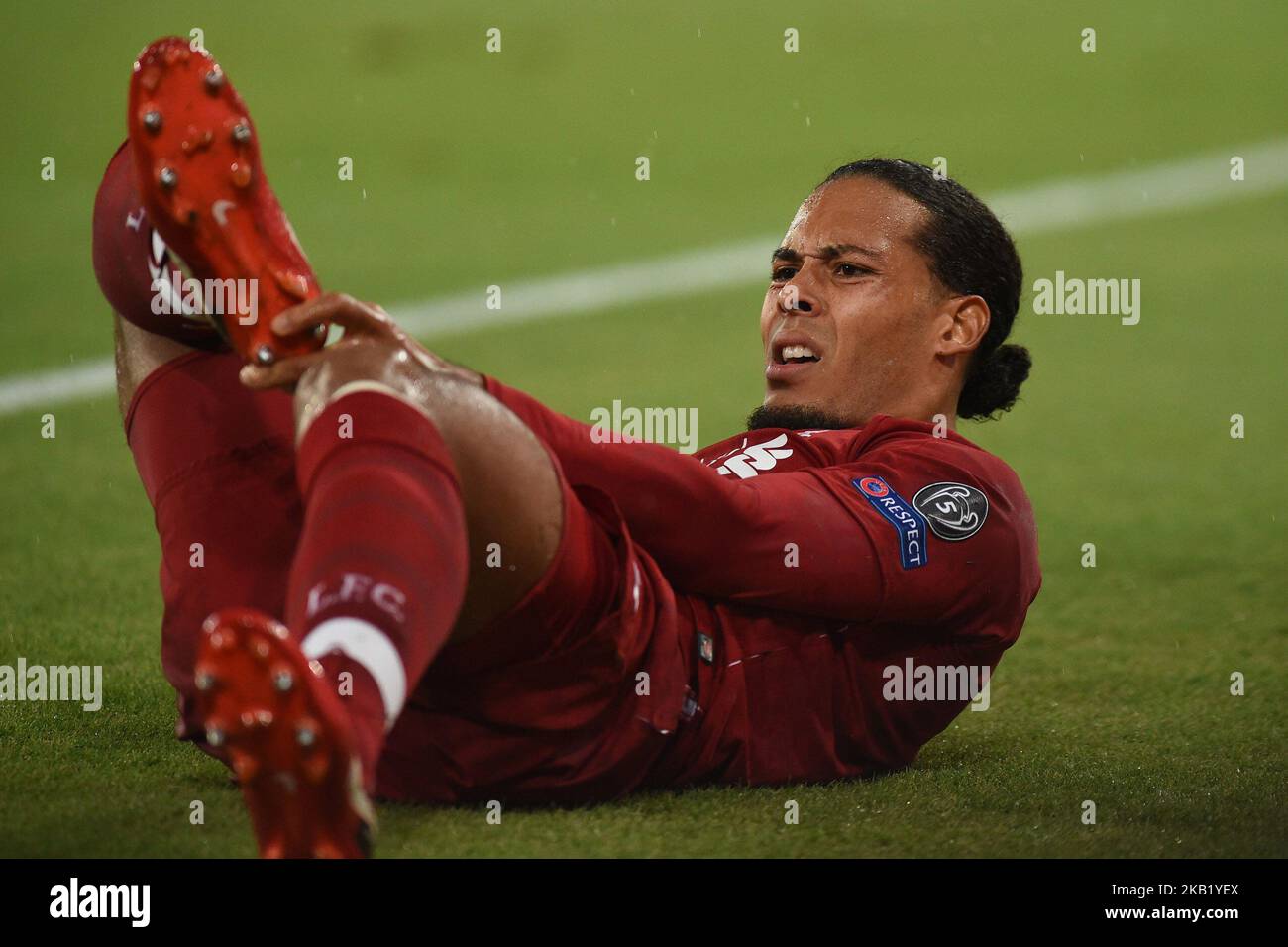 Virgil van Dijk of Liverpool FC during the UEFA Champions League match ...