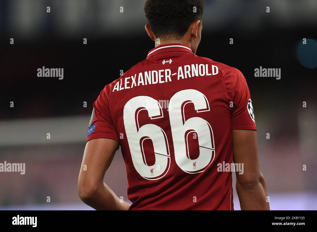 Trent Alexander-Arnold of Liverpool FC during the UEFA Champions League ...