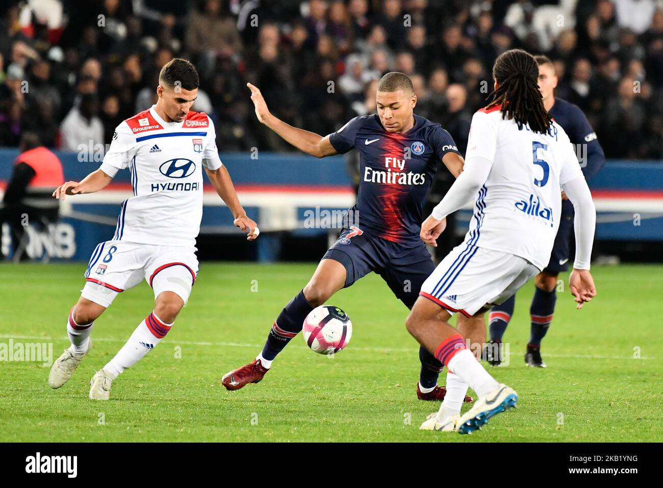 Killian Mbappe during the french Ligue 1 match between Paris Saint ...