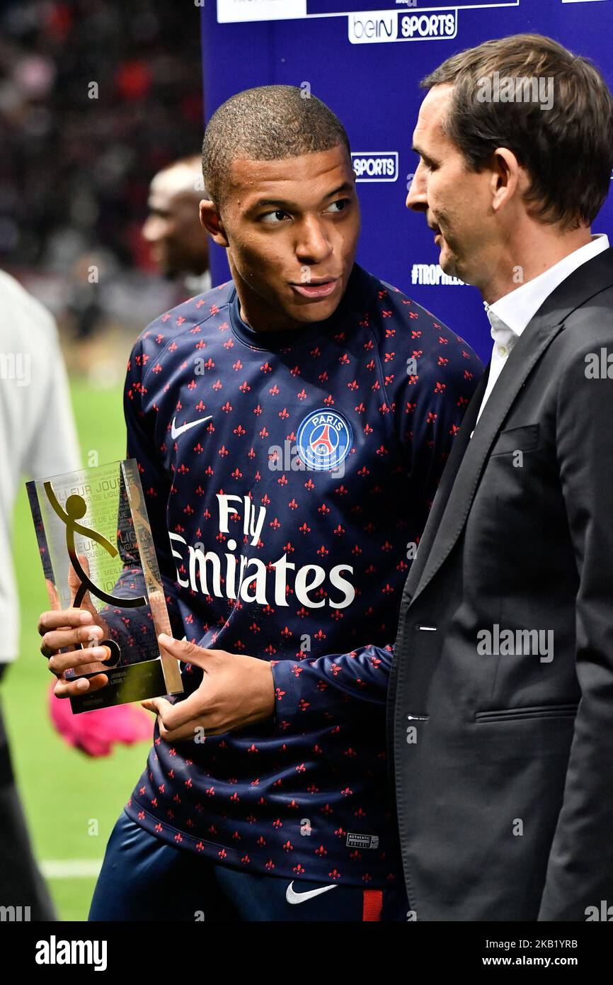 Killian Mbappe during the french Ligue 1 match between Paris Saint ...