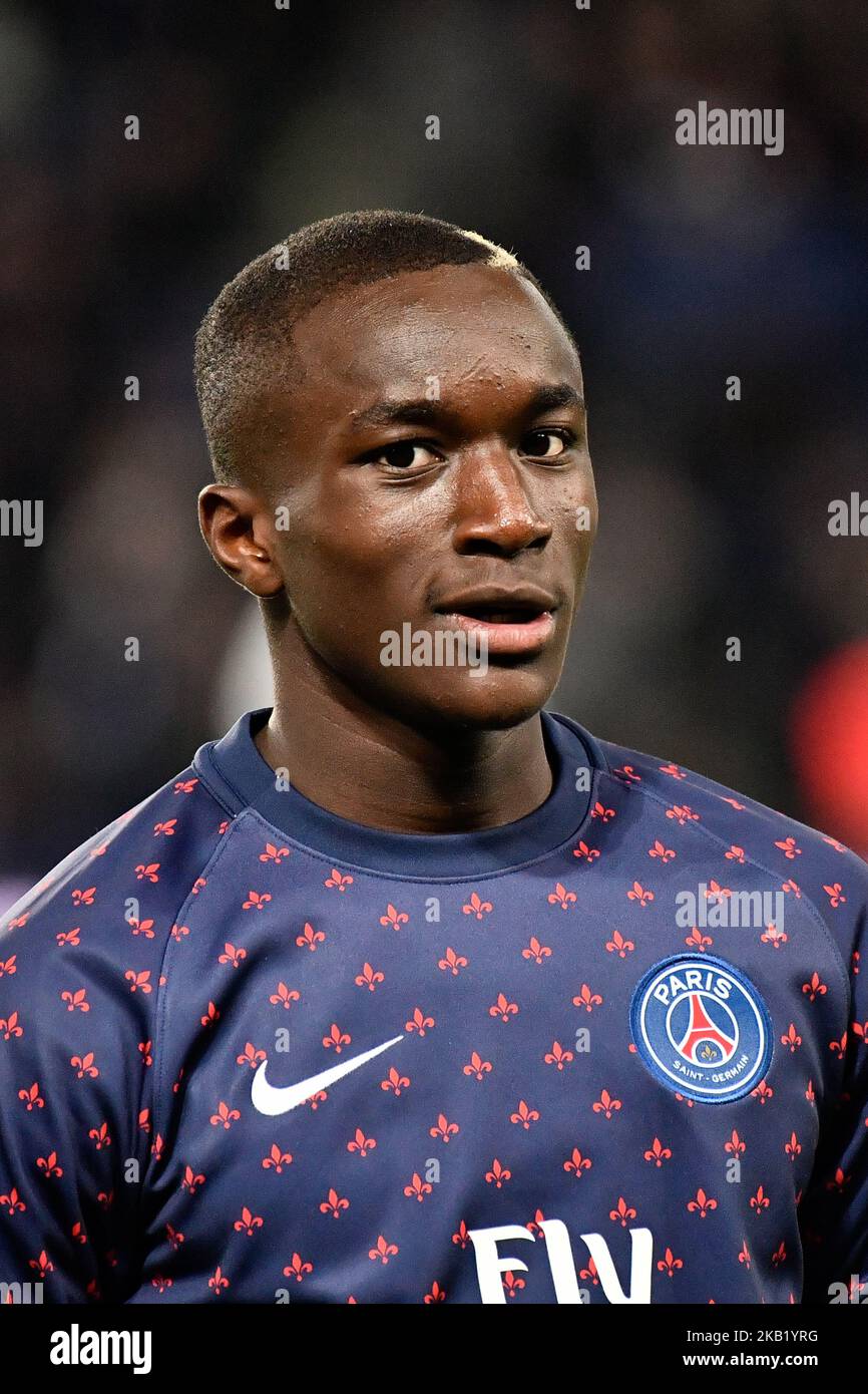 Moussa Diabi during the french Ligue 1 match between Paris Saint ...