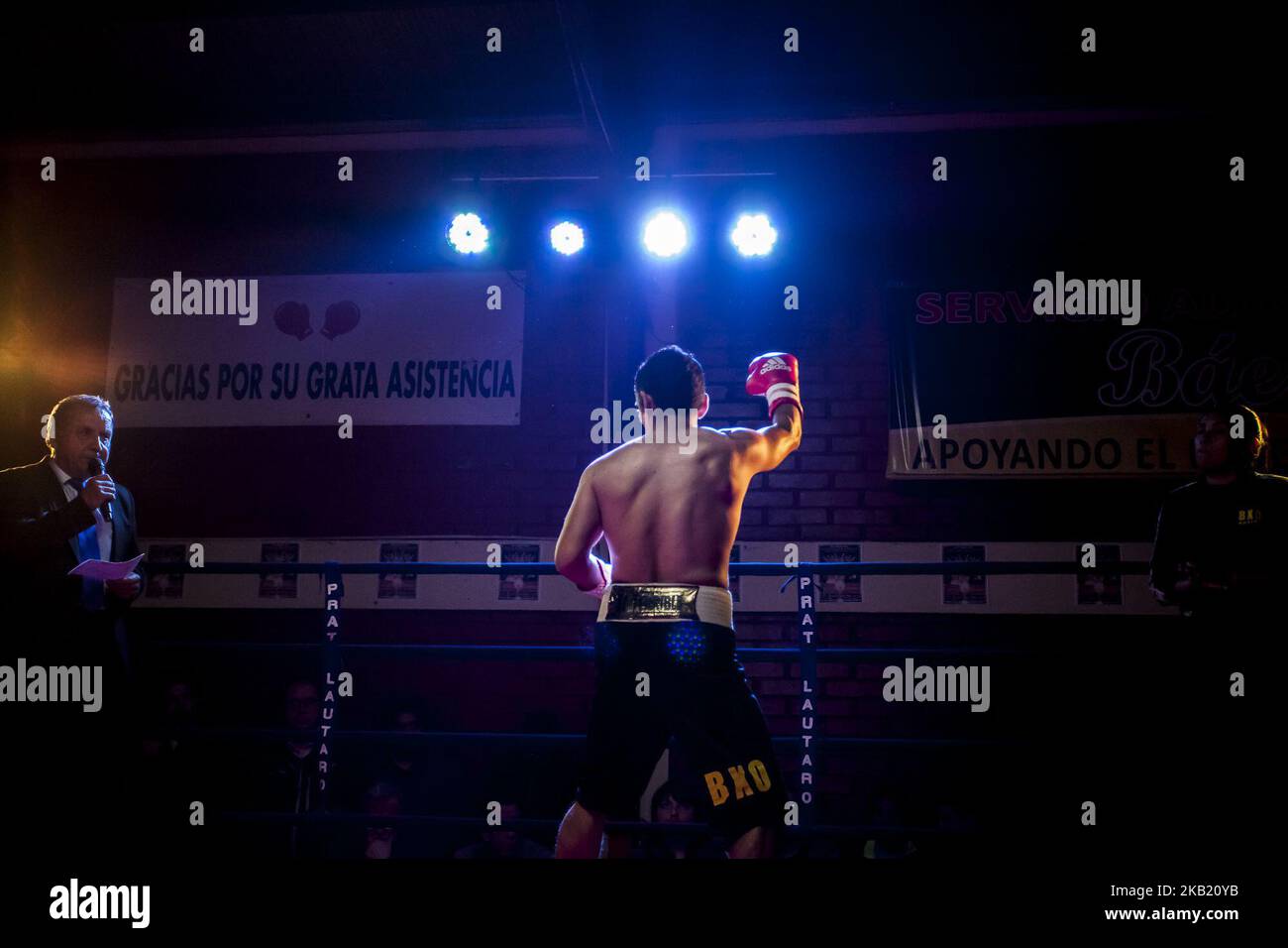 Guillermo "Terrible" Dejeas. Claudio "Azteca" Laviñanza defeated ...