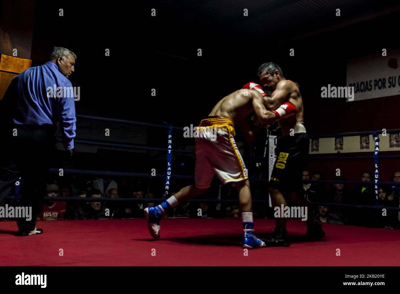 Claudio "Azteca" Laviñanza defeated Guillermo "Terrible" Dejeas in his ...