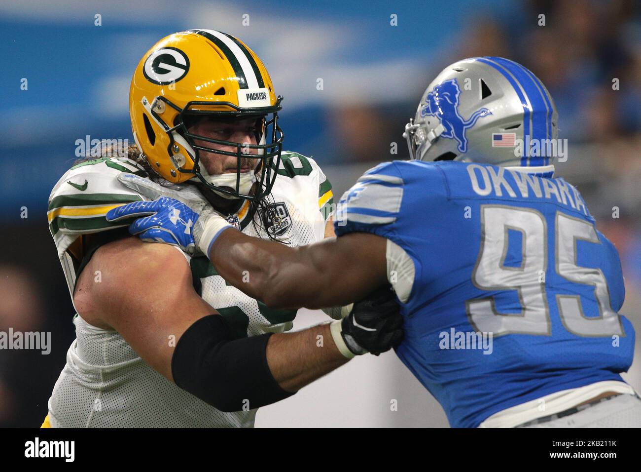 David bakhtiari nfl hi-res stock photography and images - Alamy