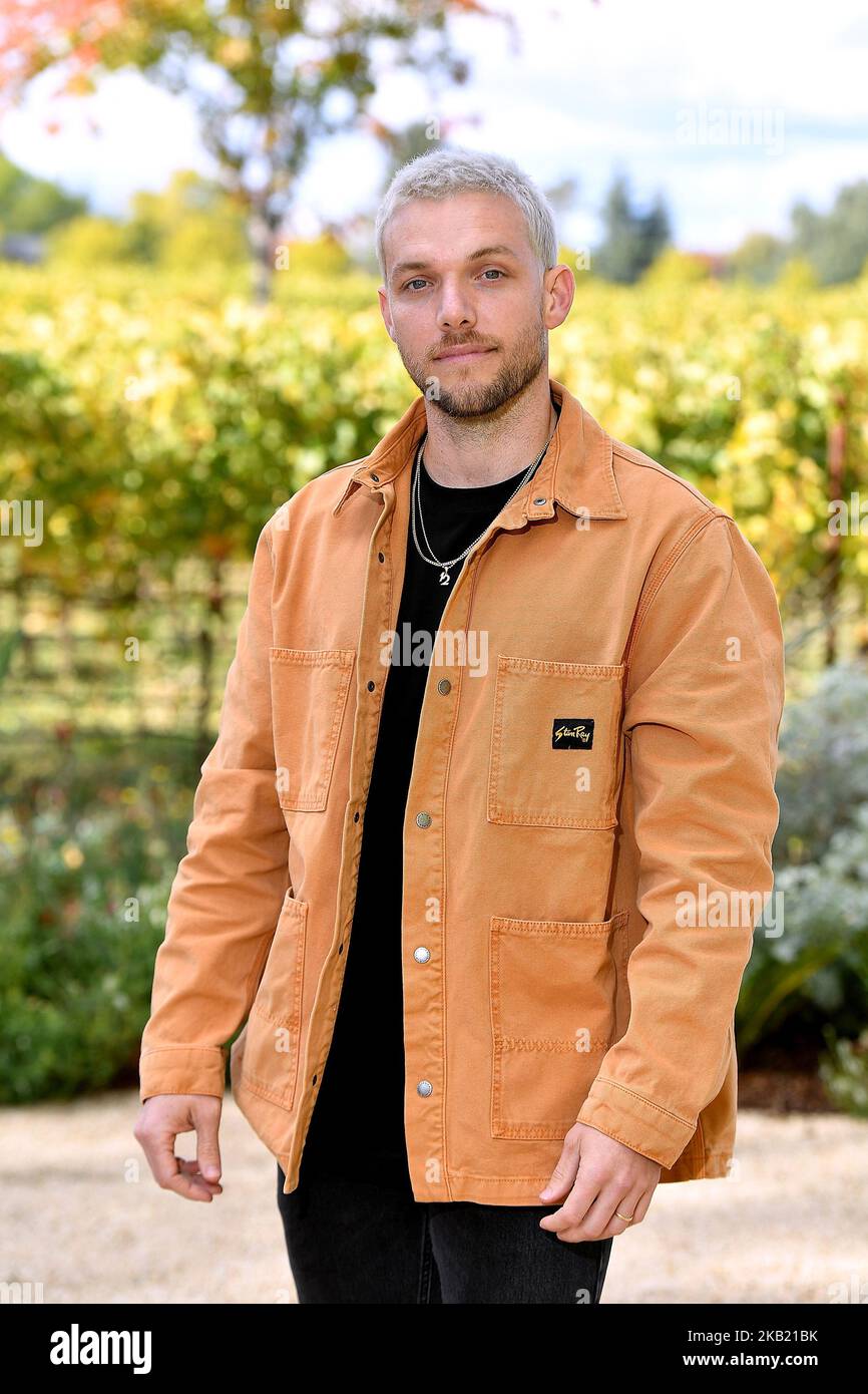 John K aka John Poulson Keyser poses for a portrait on Day 2 of Live In ...