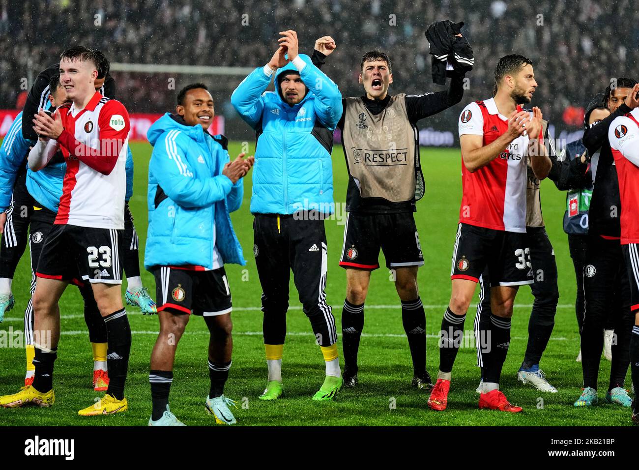 Rotterdam - Jacob Rasmussen of Feyenoord during the match between ...
