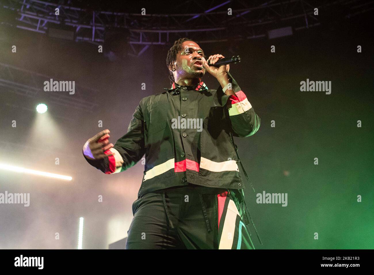 American rapper Pusha T performing live at Fabrique in Milan, Italy on ...
