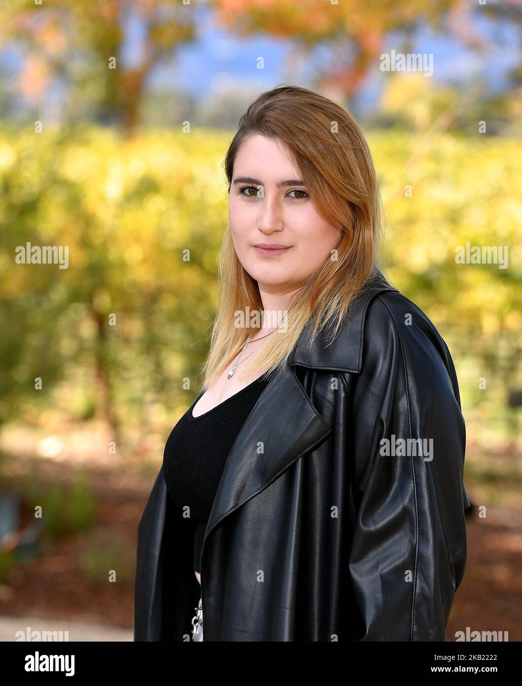Rosa Linn poses for a portrait on Day 2 of Live In The Vineyard 2022 at ...