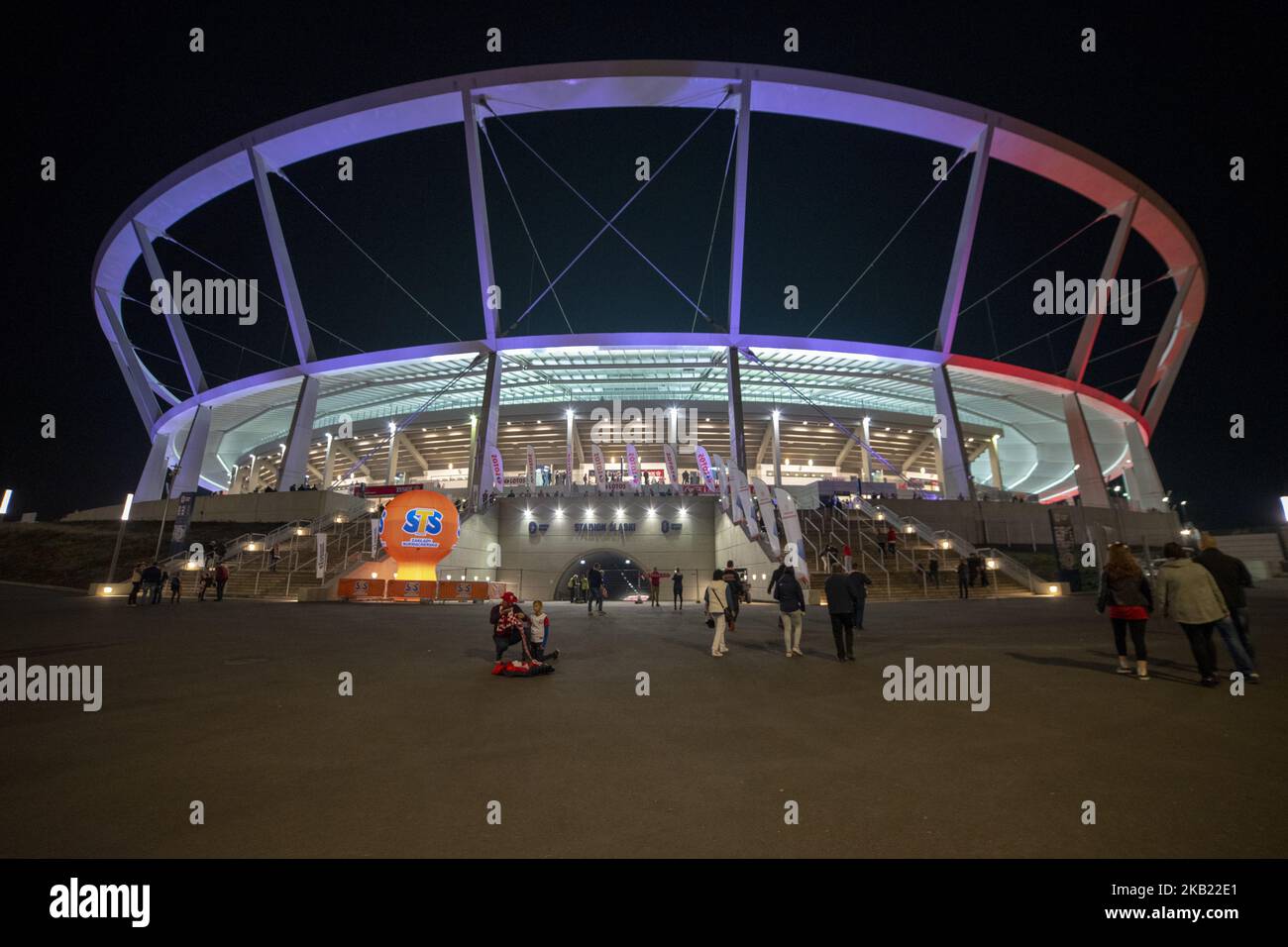 Football slaski stadium general view hi-res stock photography and ...