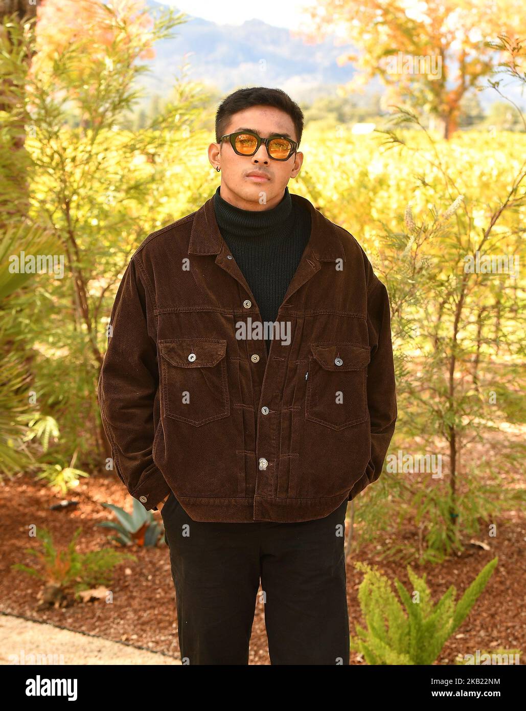 Francisco Martin poses for a portrait on Day 2 of Live In The Vineyard ...