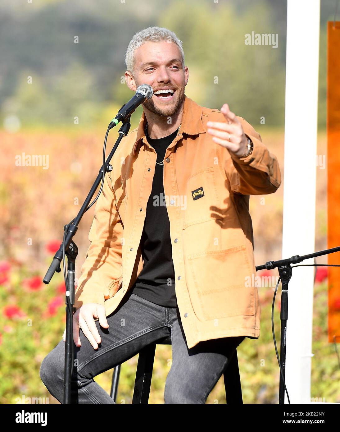 St. Helena, USA. 02nd Nov, 2022. John K aka John Poulson Keyser ...