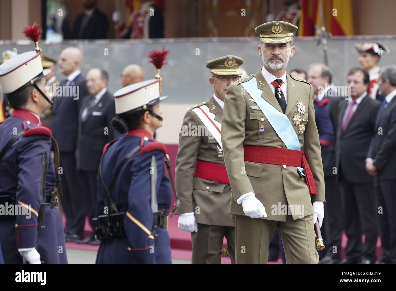 Felipe vi of spain uniform hi-res stock photography and images - Alamy