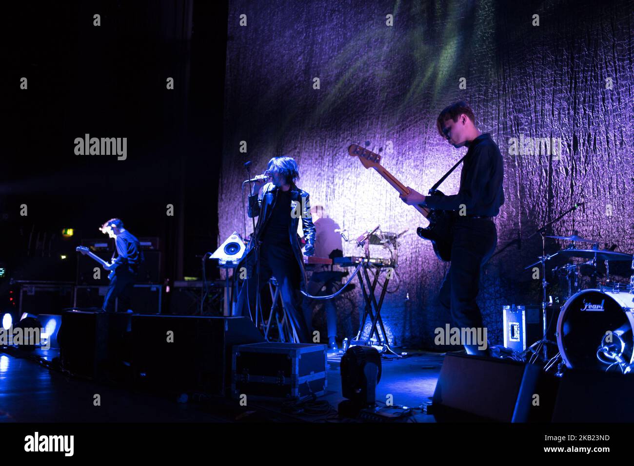 English alternative rock band The Horrors perform on stage at ...