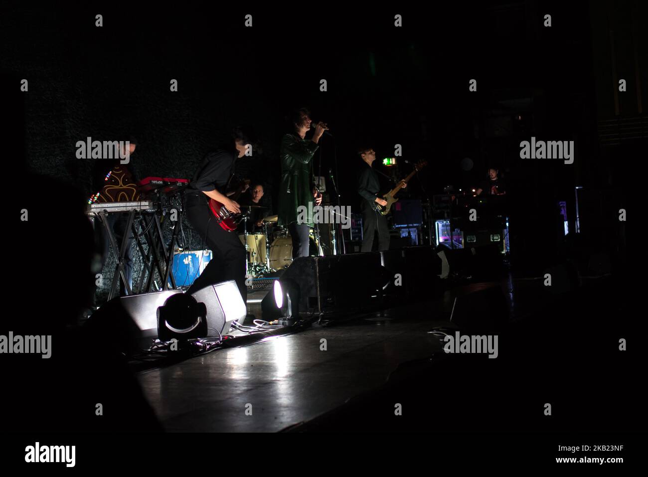 English alternative rock band The Horrors perform on stage at ...