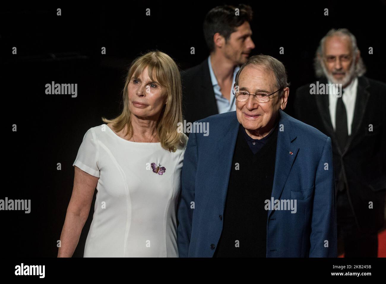 Robert Hossein during the opening ceremony of 10th edition of Lumiere ...