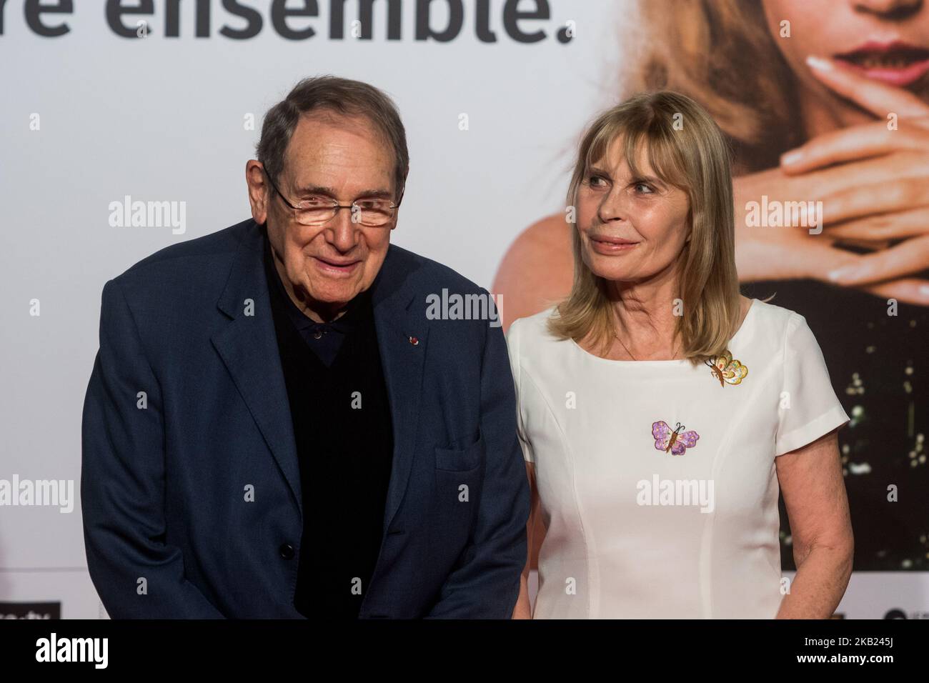 Robert Hossein during the opening ceremony of 10th edition of Lumiere ...