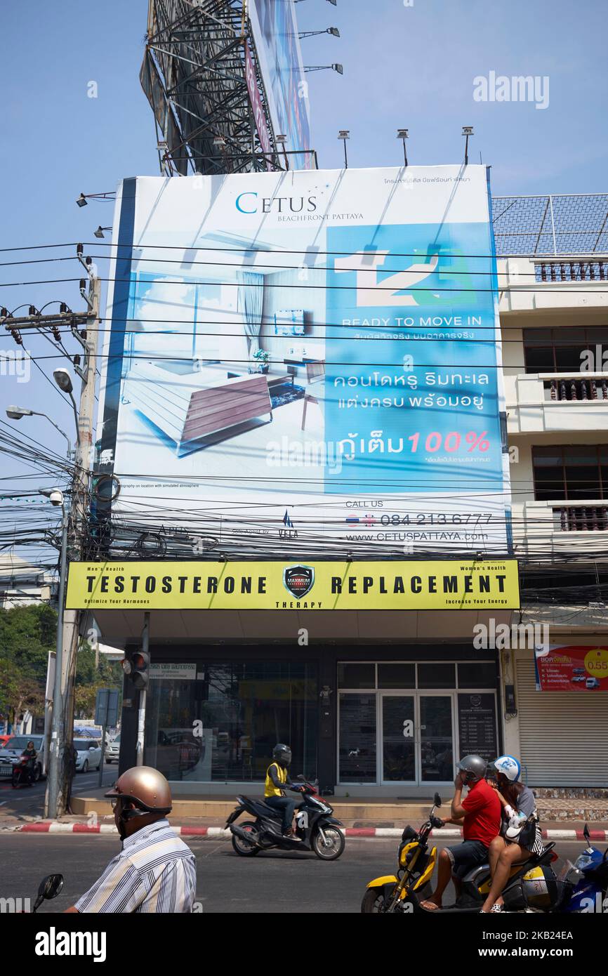 Testosterone Replacement Centre Pattaya Thailand Stock Photo - Alamy