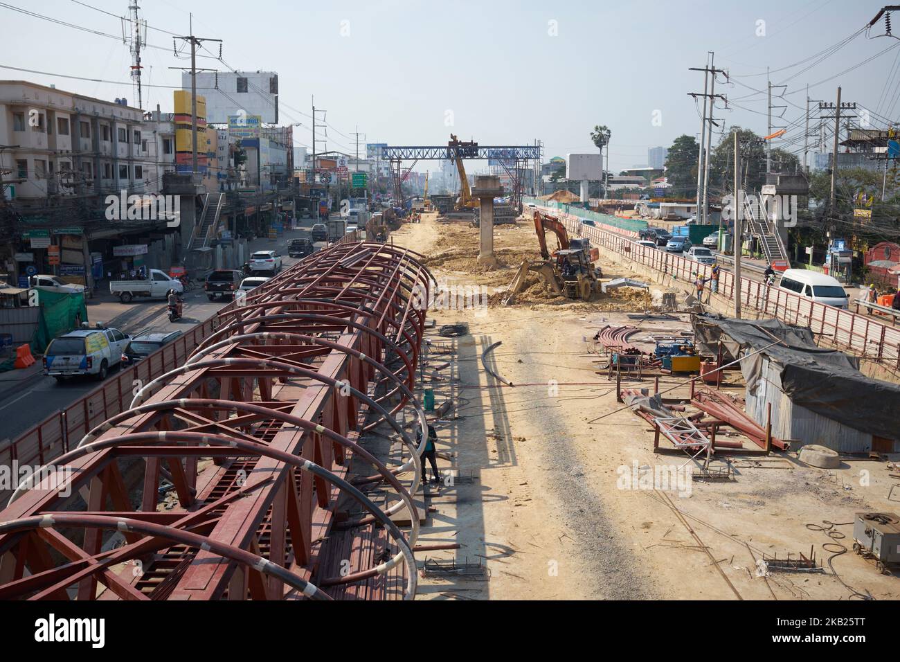 Pattaya streets hi-res stock photography and images - Alamy