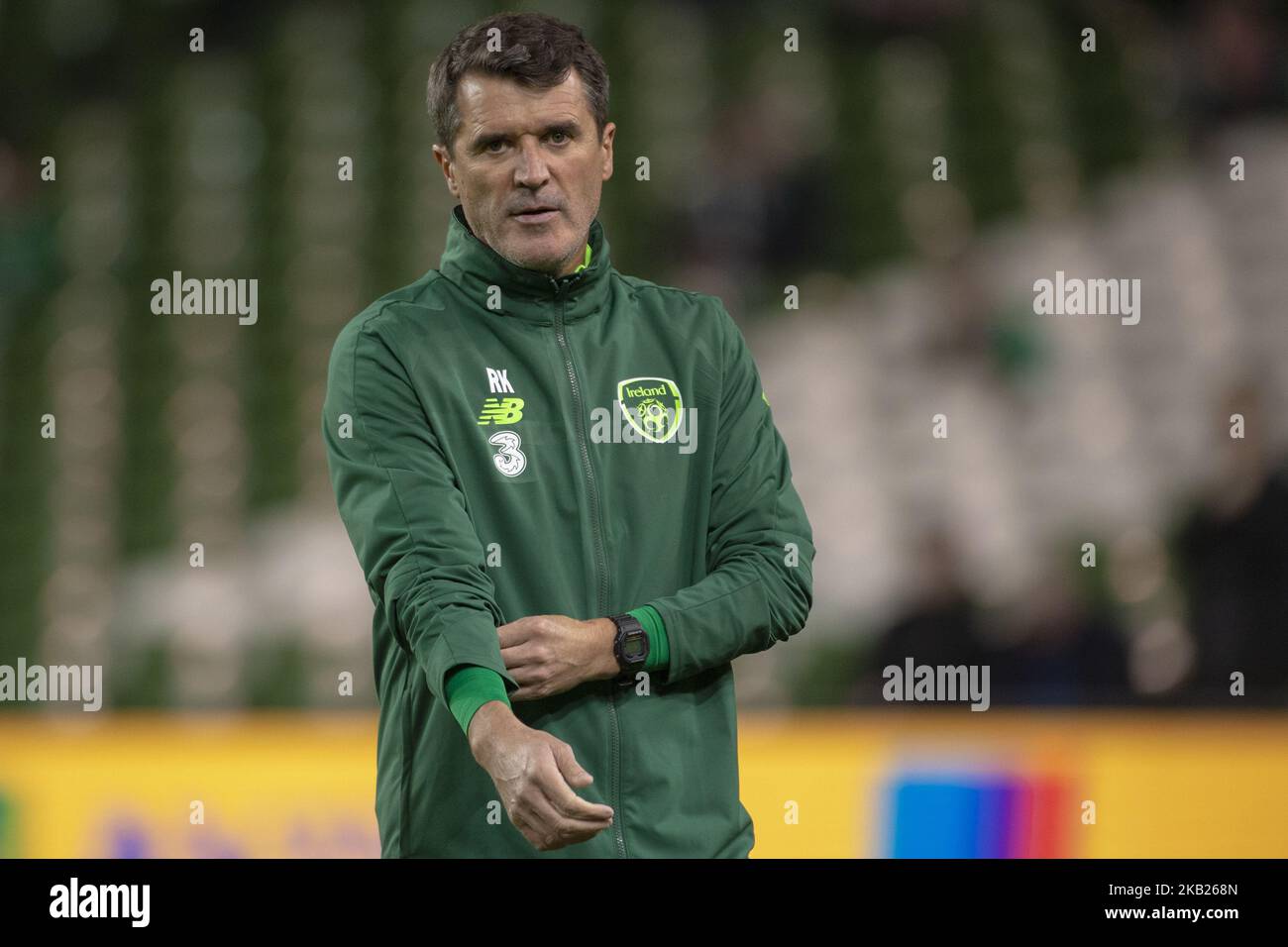 Irish football assistant manager Roy Keane during the UEFA Nations ...